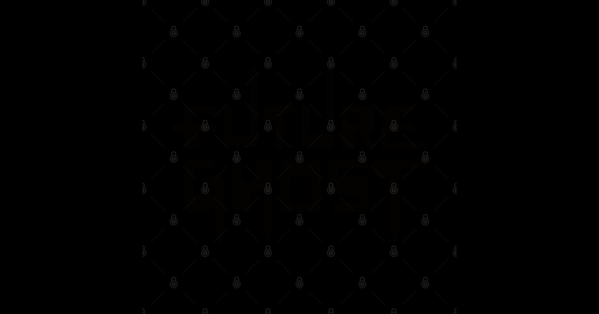 spooky future ghost - Future Ghost - Sticker | TeePublic