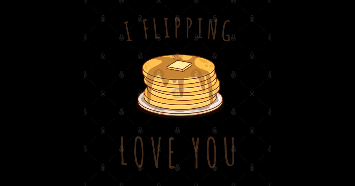 I Flipping Love You - Valentines Day Gifts For Her - Sticker | TeePublic