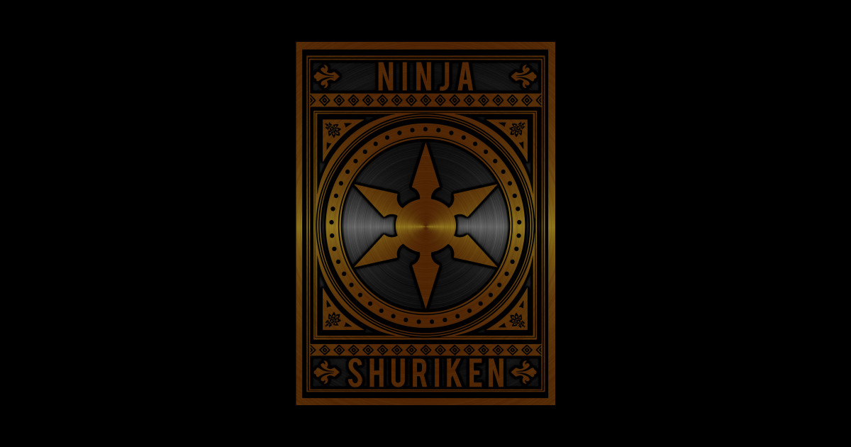 Ninja Shuriken - Ninja Shuriken - Sticker | TeePublic