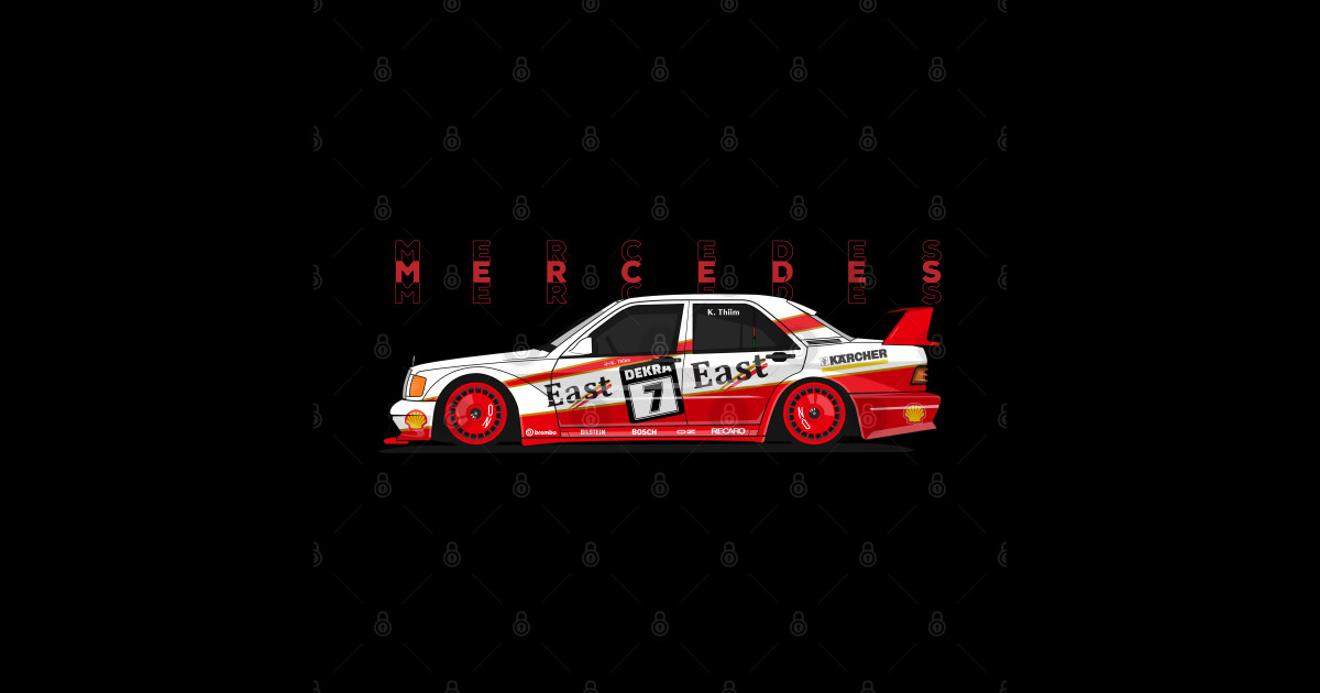 LEGENDARY DTM SPORTCAR - Dtm - Sticker | TeePublic