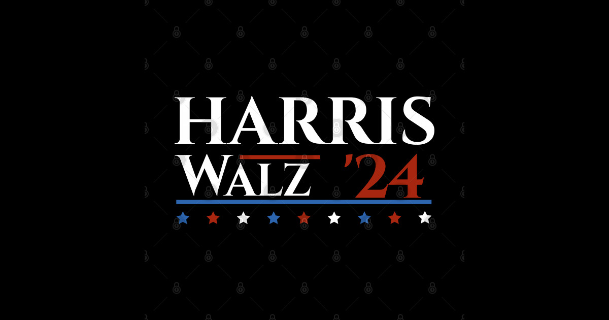 Harris-Walz-2024 President Election Kamala-Harris Tim-Walz - Harris ...