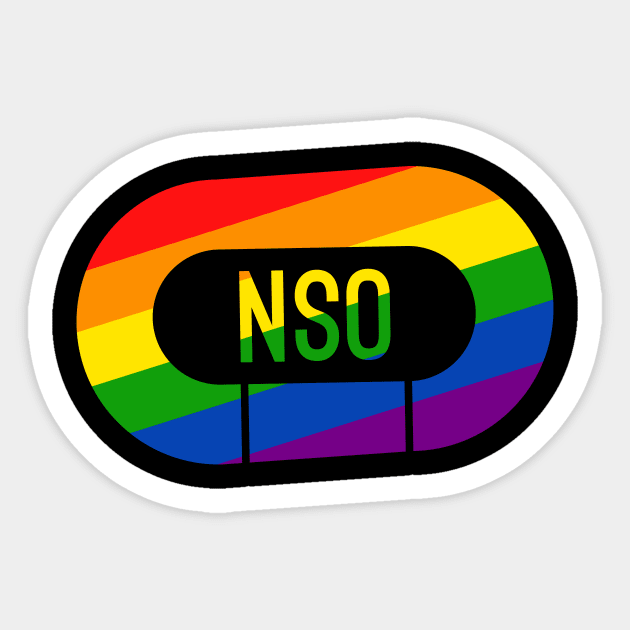 Derby NSO Pride - Pride - Sticker | TeePublic