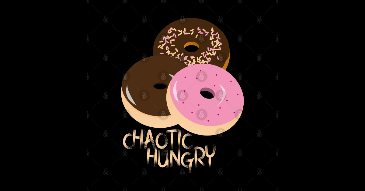 Chaotic Hungry RPG Alignment Donuts - Dnd - Posters and Art Prints ...