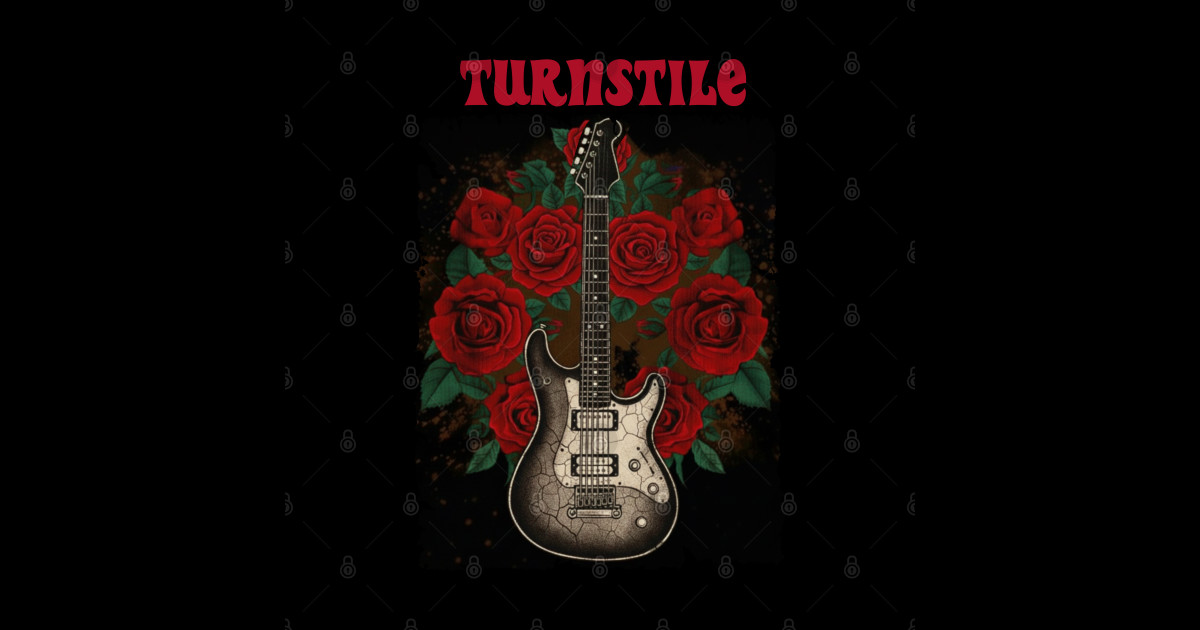 TURNSTILE BAND FAN ART - Turnstile Band Fan Art - Sticker | TeePublic