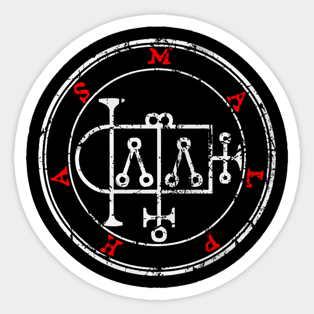 Malphas Sigil - Malphas - Sticker | TeePublic