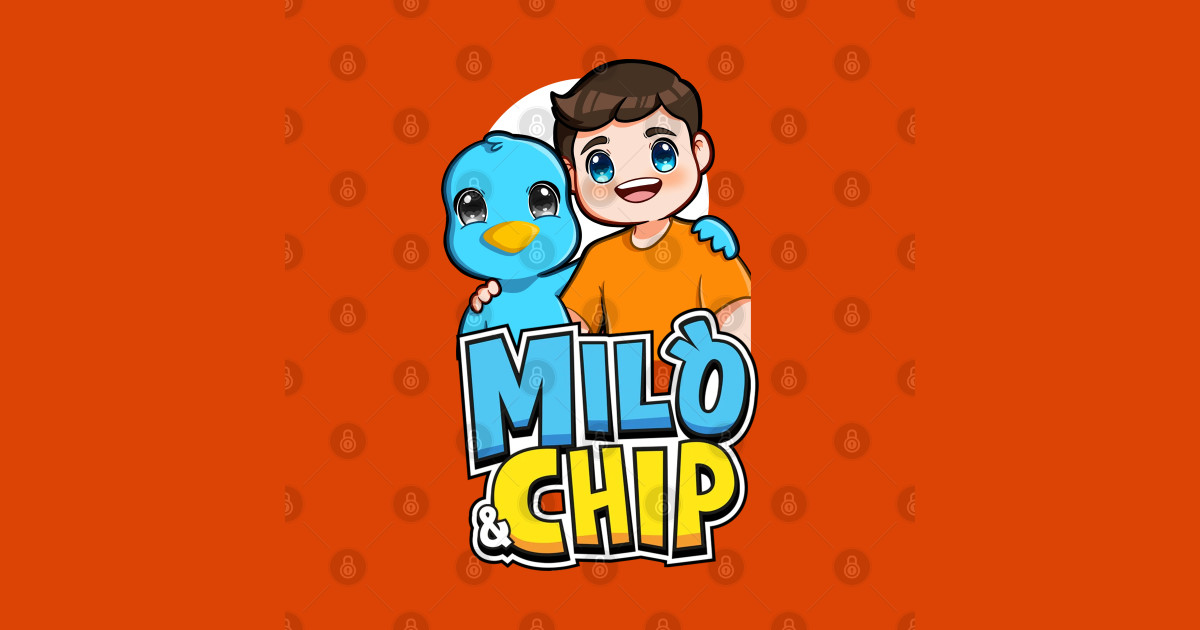MILO AND CHIP - Youtuber - T-Shirt | TeePublic