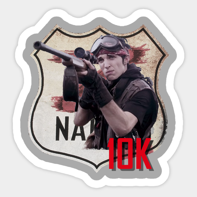 Z Nation - 10K - Z Nation 10k - Sticker | TeePublic