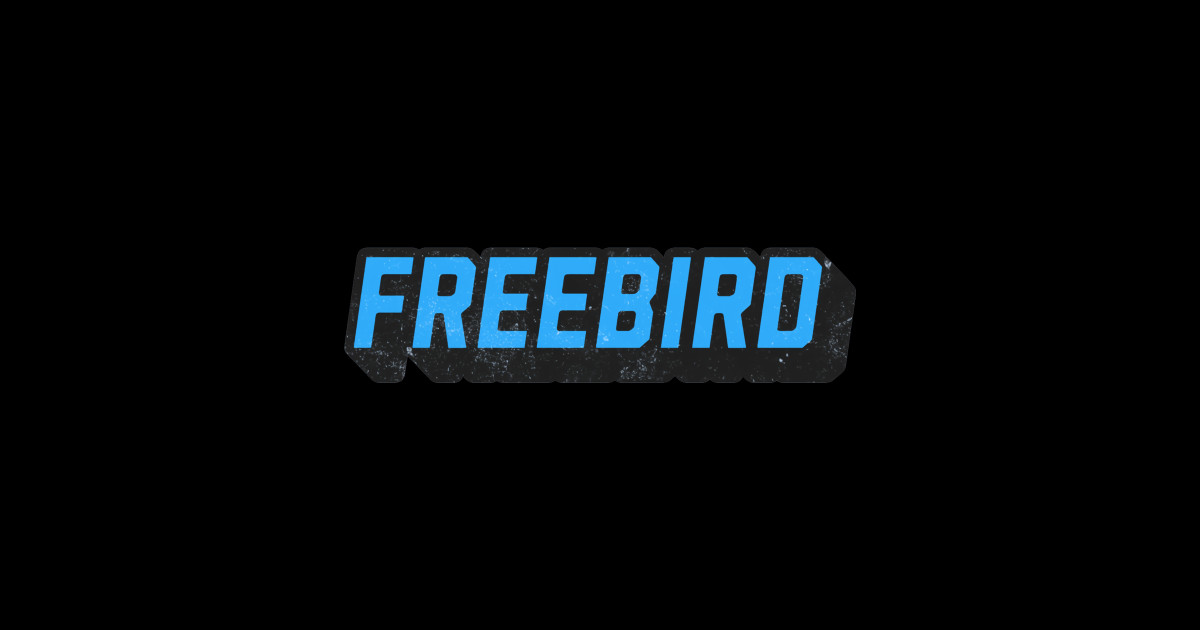 Freebird Under Blue - Lynyrd Skynyrd - Magnet | TeePublic