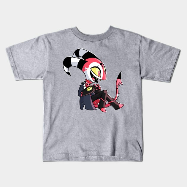 Chibi Blitzo - Helluva Boss - Helluva Boss - Kids T-Shirt | TeePublic