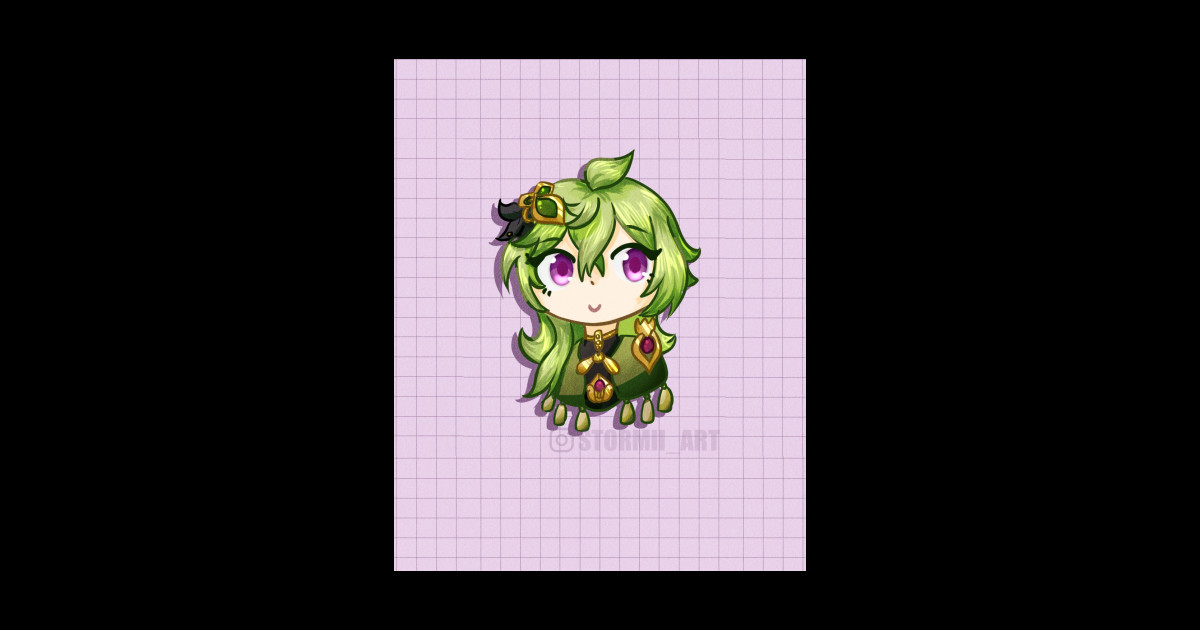 Genshin Impact Collei Chibi - Genshin Impact - Sticker | TeePublic