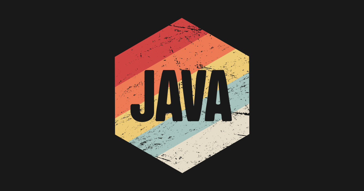 Retro Java Programming Icon - Java - T-Shirt | TeePublic