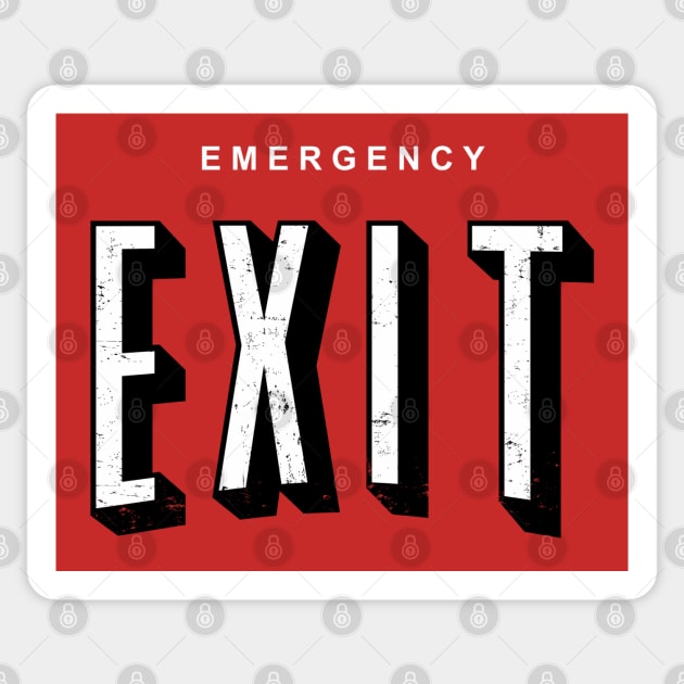 emergency exit logo