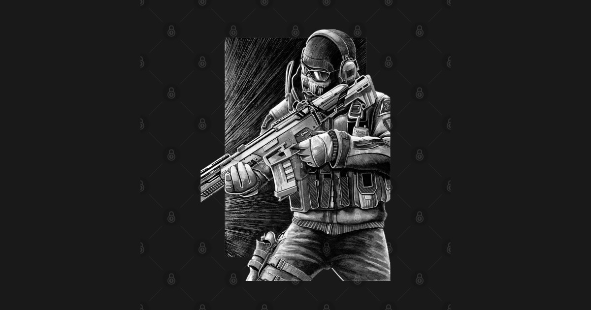 Ghost - 2020 - Call Of Duty - T-Shirt | TeePublic