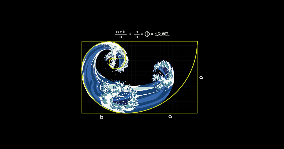 The Great Fibonacci Wave - Fibonacci Wave - Posters and Art Prints ...