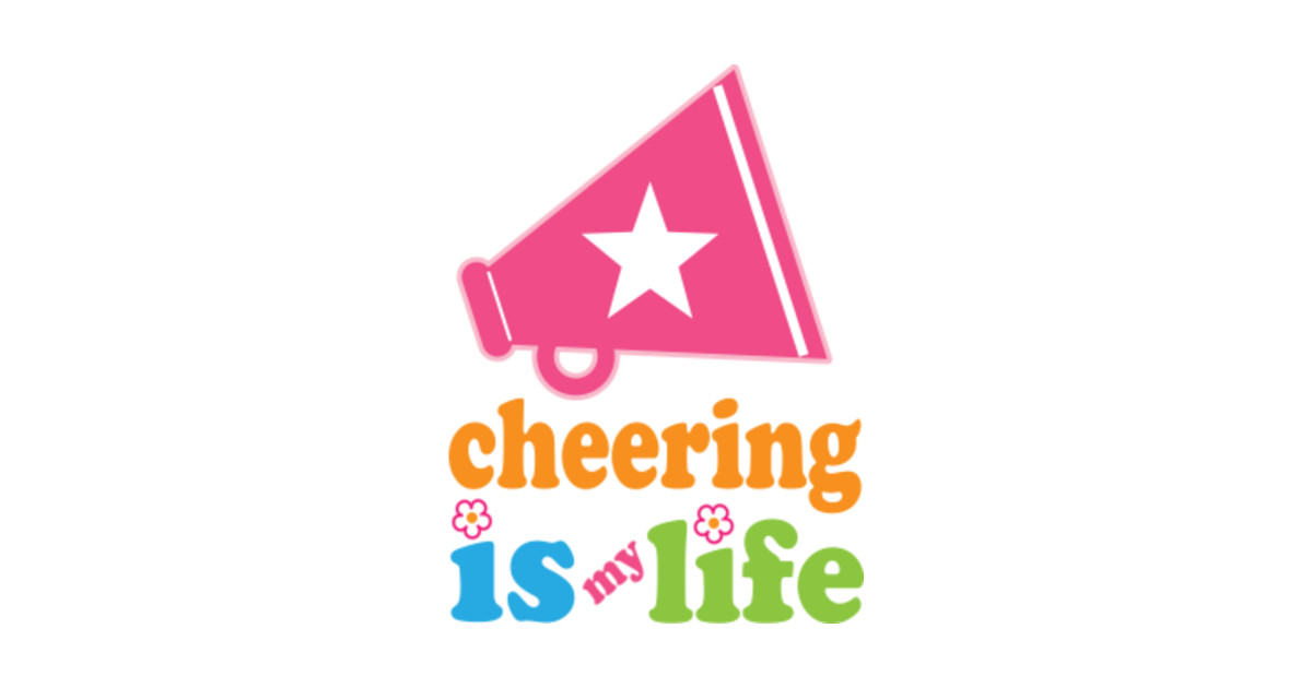 Cheerleading Sports Cheering is my Life - Cheerleading - T-Shirt ...