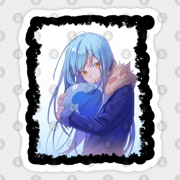 chibi rimuru - Reincarnated As A Slime - Sticker | TeePublic