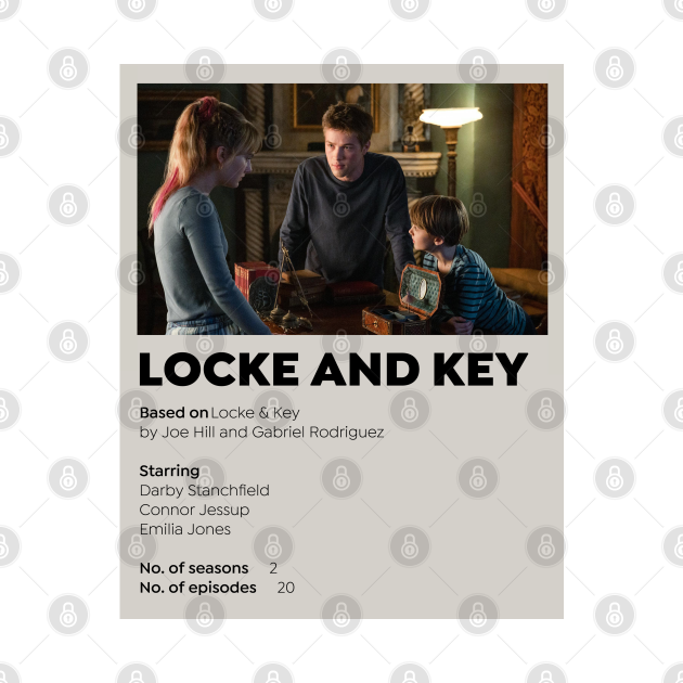 Locke and Key Poster - Locke And Key - T-Shirt | TeePublic
