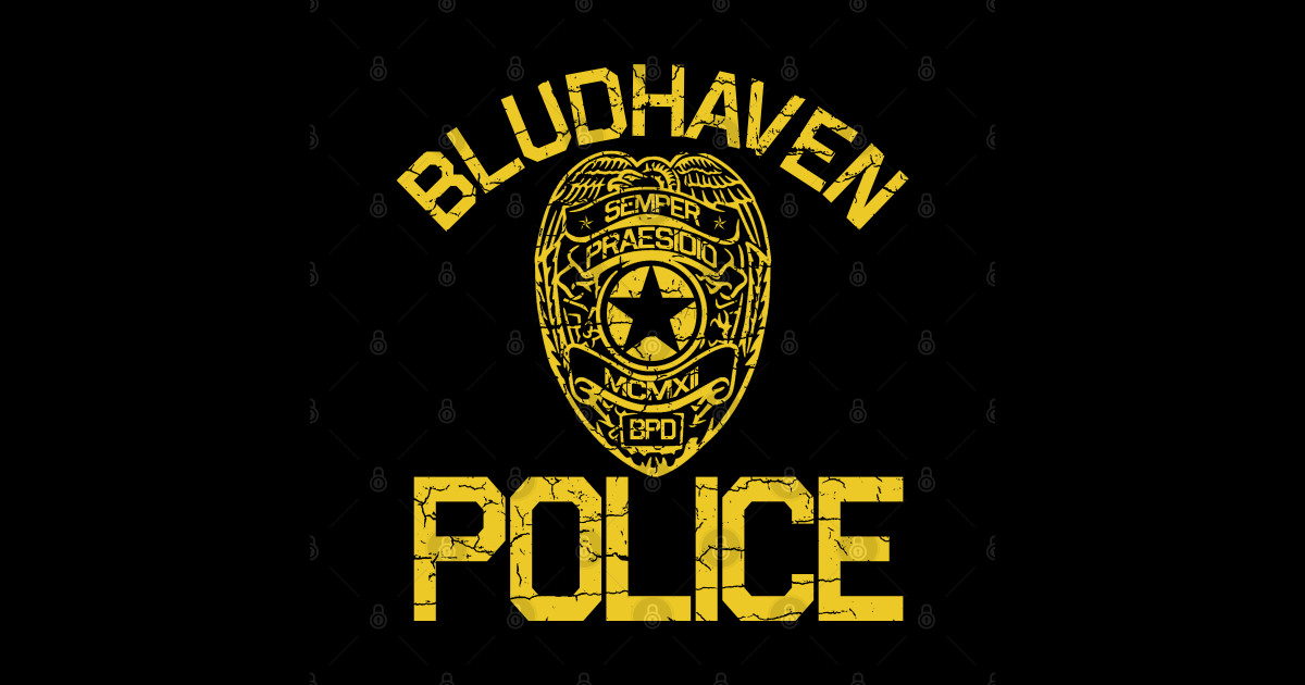 Bludhaven Police - Batman - Sticker | TeePublic