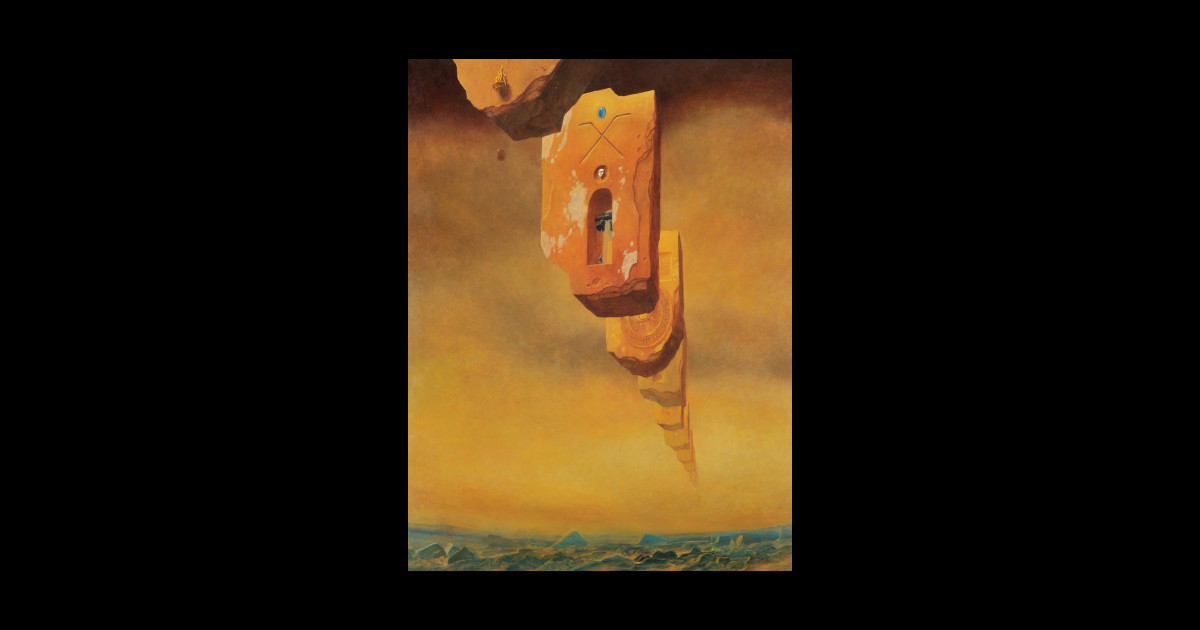 Saltpeter Art by Zdzislaw Beksinski - Saltpeter - Sticker | TeePublic