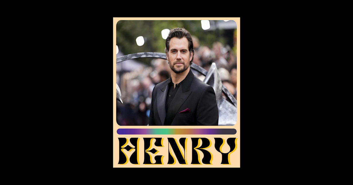 henry cavill - Henry Cavill - Sticker | TeePublic