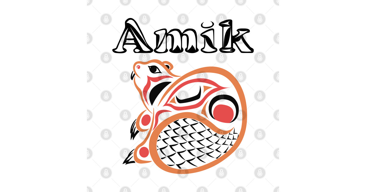 Indigenous Beaver (Amik) - Beaver - Kids Hoodie | TeePublic