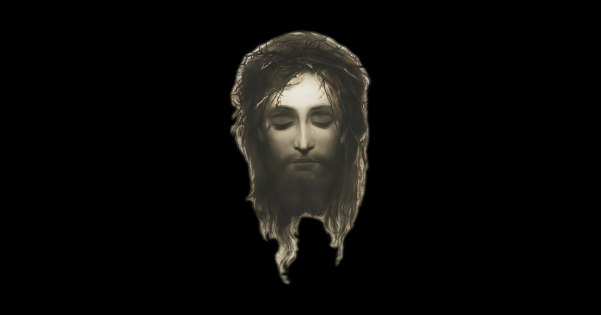 Veronica Veil Shroud Jesus Face Crown of Thorns - Shroud Of Turin ...