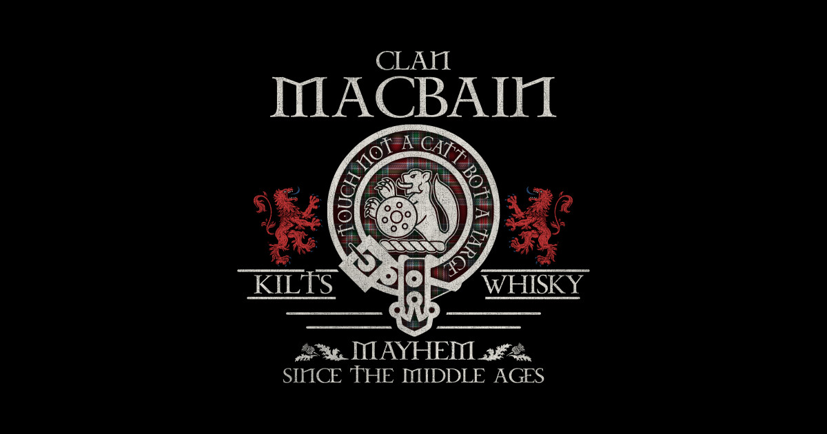 Clan MacBain Lord Lyon tartan crest family reunion Highland Games ...