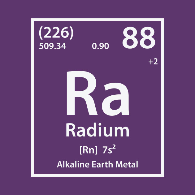 Radium Element - Radium - T-Shirt | TeePublic