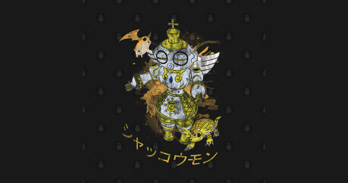 Spirit Dogu - Digimon - T-Shirt | TeePublic