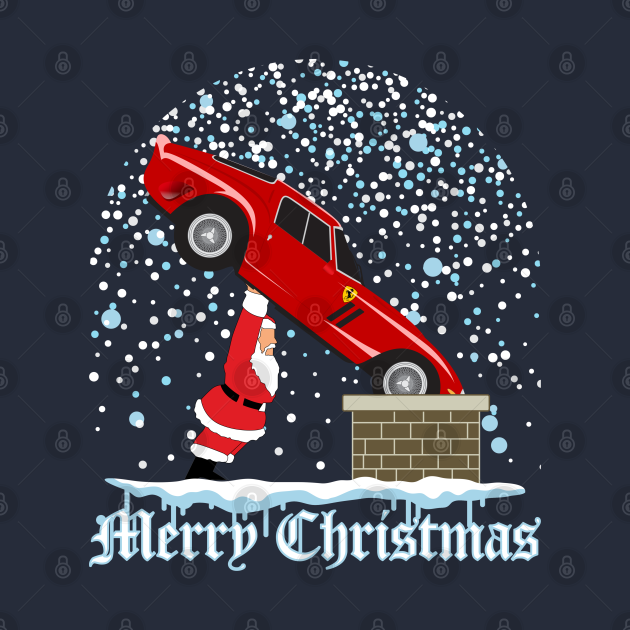 FERRARI GTO CHRISTMAS GIFT - Ferrari - T-Shirt | TeePublic
