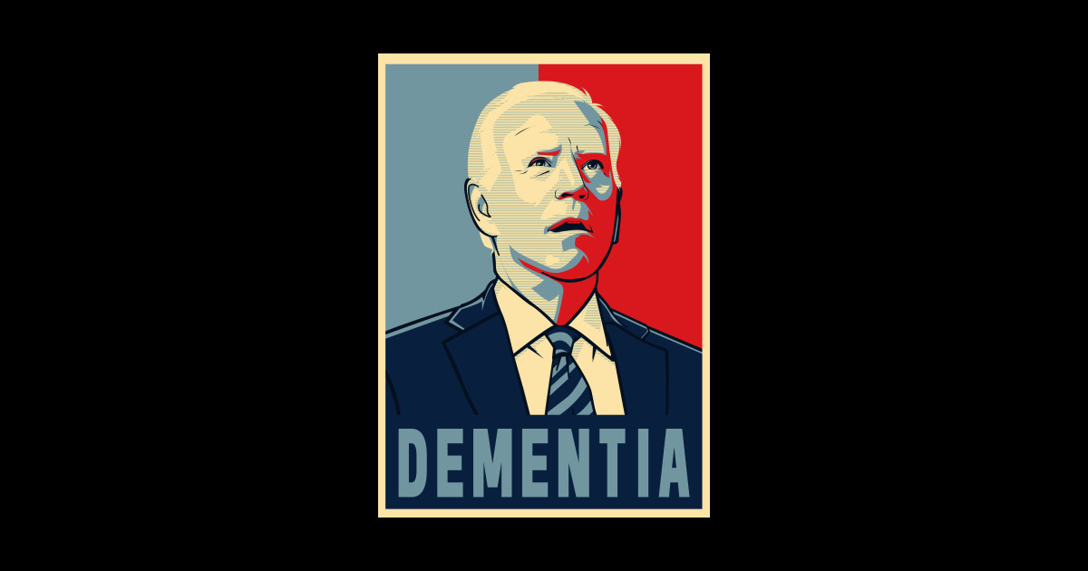 Joe Biden Dementia - Republican - Sticker | TeePublic