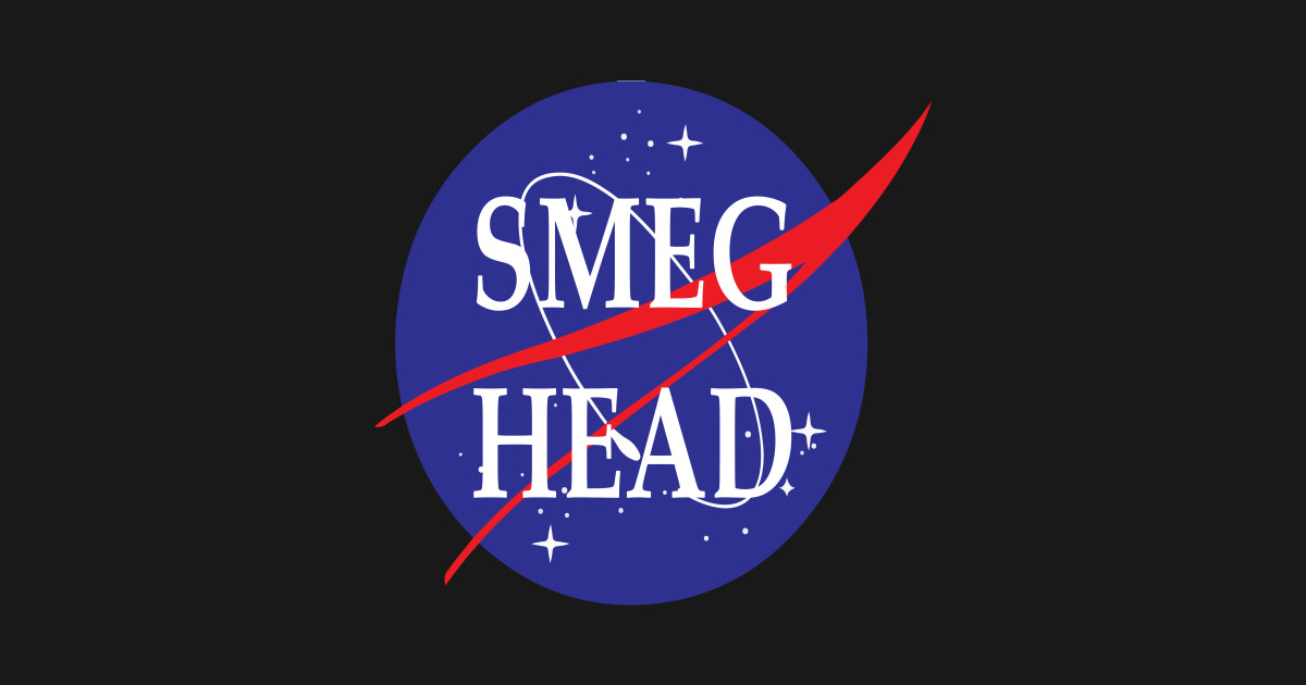 Smeg Head Nasa Logo Red Dwarf - Smeg Head Nasa Logo Red Dwarf - T-Shirt ...