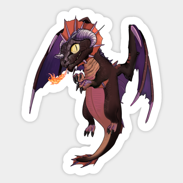 Onyxia, WOW - World Of Warcraft - Sticker | TeePublic