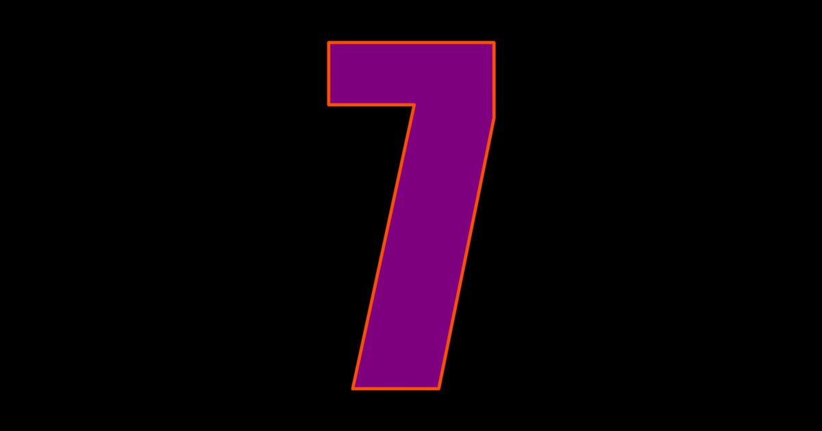 Proud in Purple: 7's Defining edge - Proud In Purple 7 - Sticker ...