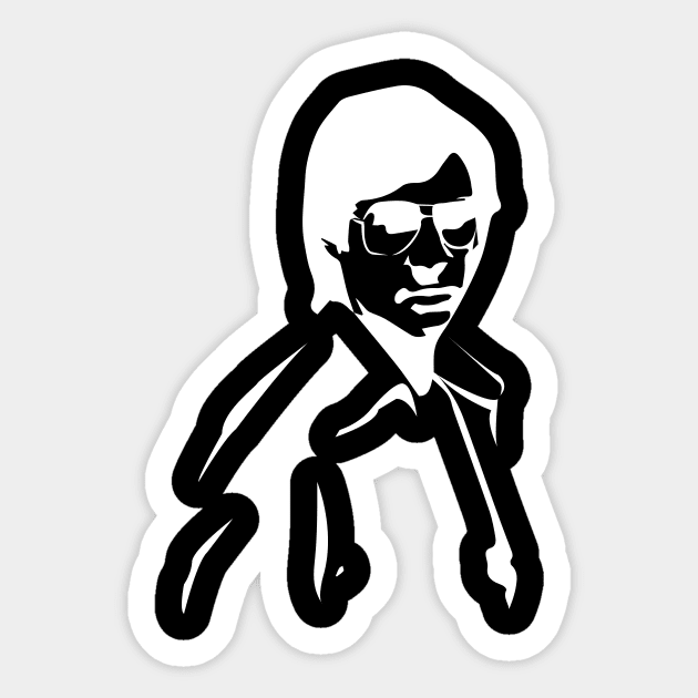 The Serpent Charles Sobhraj- white - The Serpent - Sticker | TeePublic