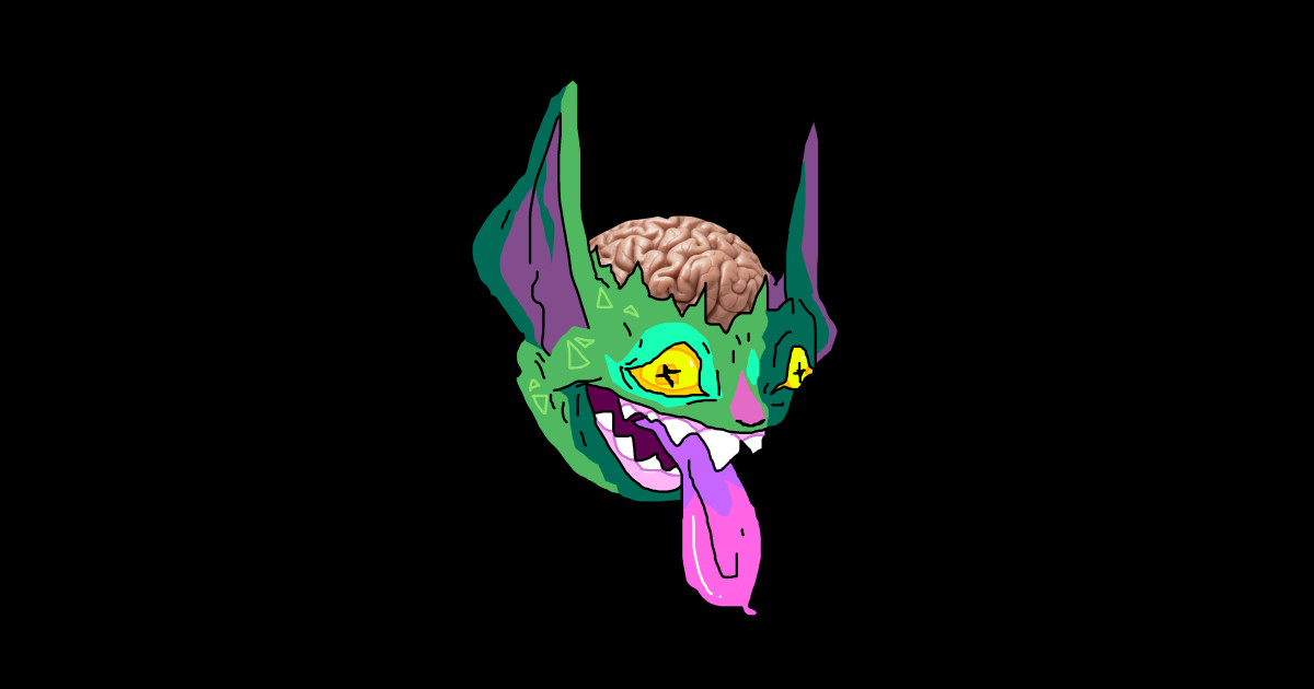 Goopy Goblin Brain - Goblin - Sticker | TeePublic