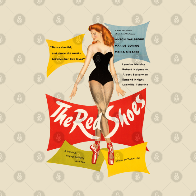 The Red Shoes Movie Poster - The Red Shoes - T-Shirt | TeePublic