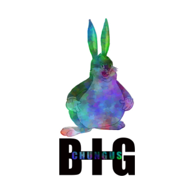 Funny Big Chungus Fat Bunny Meme Retro Vintage Big Chungus Meme Onesie Teepublic