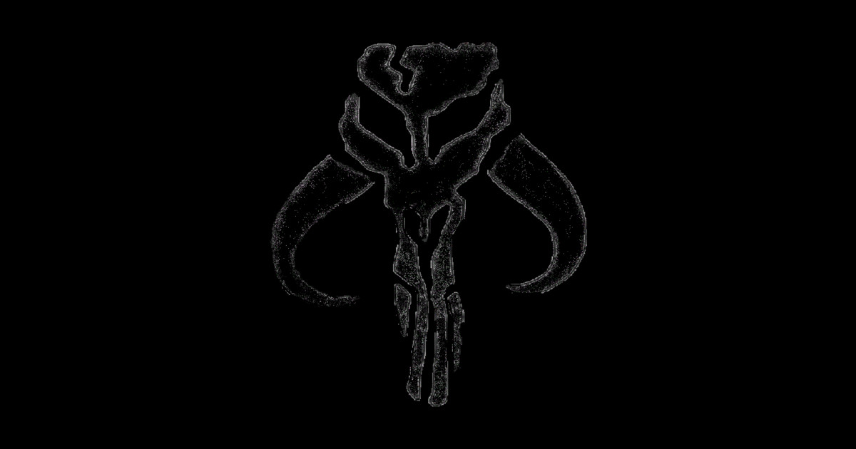 Mythosaur Skull - Mandalorian - Sticker | TeePublic