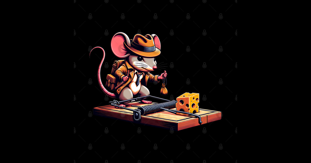 Funny Mouse - Mouse - Sticker | TeePublic