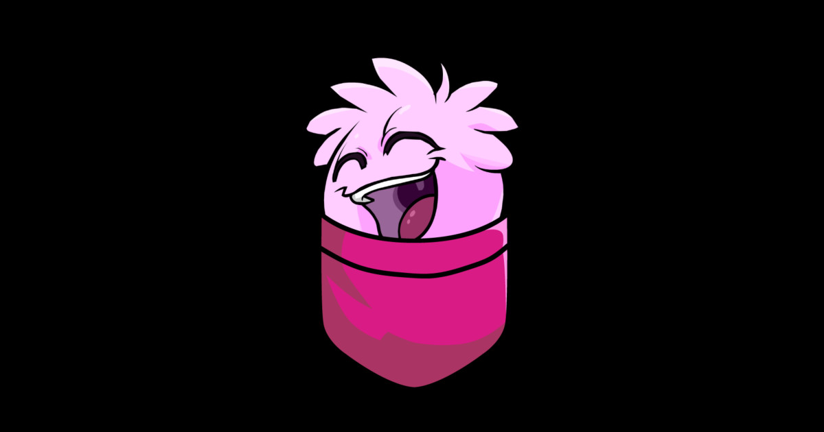 Pink Puffle - Club Penguin - Pin | TeePublic