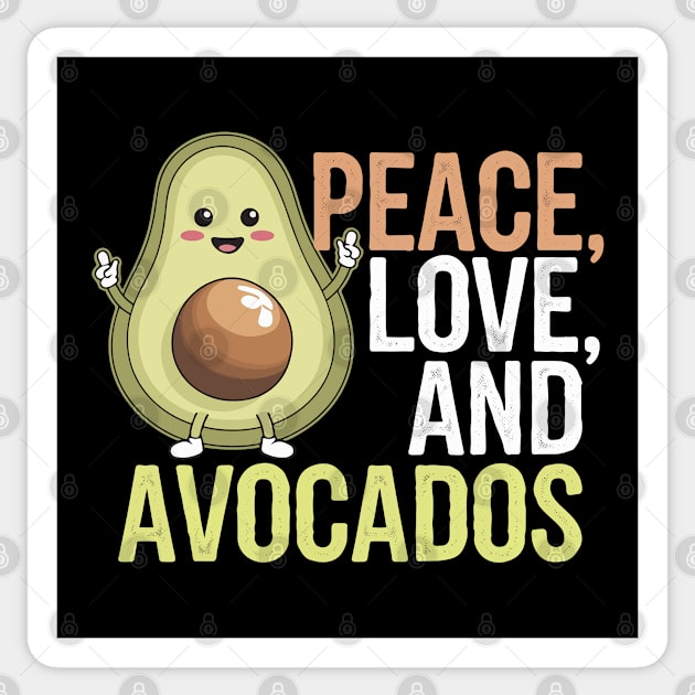 Positive Avocados Love - Avocado Love - Sticker | TeePublic