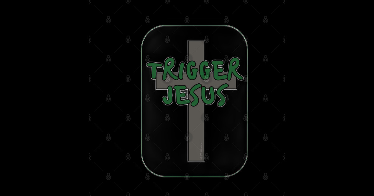 Trigger Jesus Affirmation By Abby Anime(c) - Jesus Christ - Posters and ...