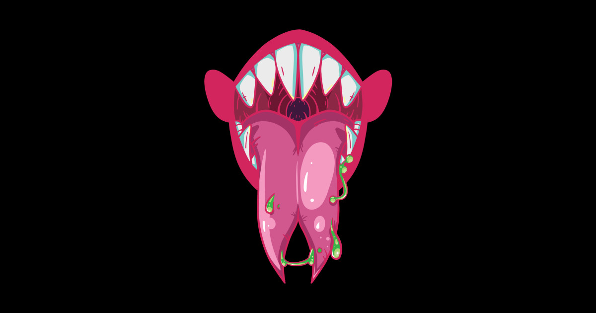 Split Tongue Maw - Furry - Sticker | TeePublic
