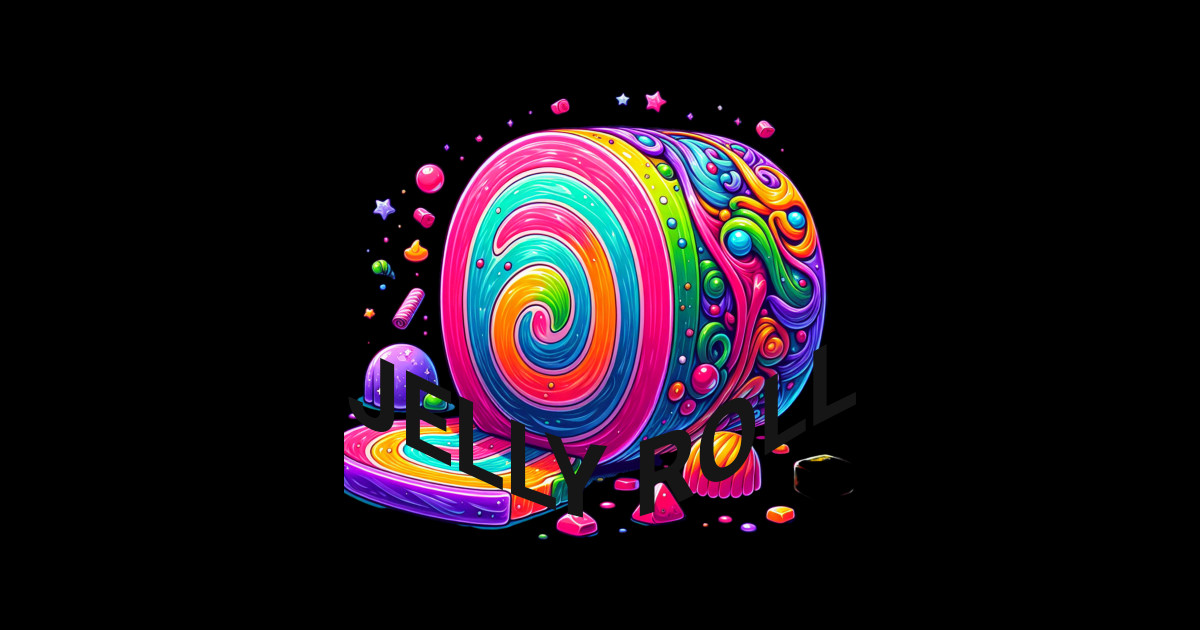 jelly roll - Jelly Roll - Sticker | TeePublic