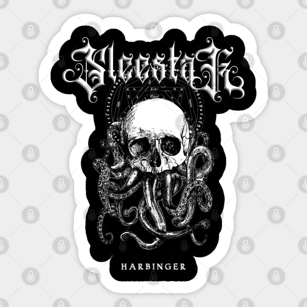 Sleestak - Harbinger new album design #1 - Sleestak - Sticker | TeePublic
