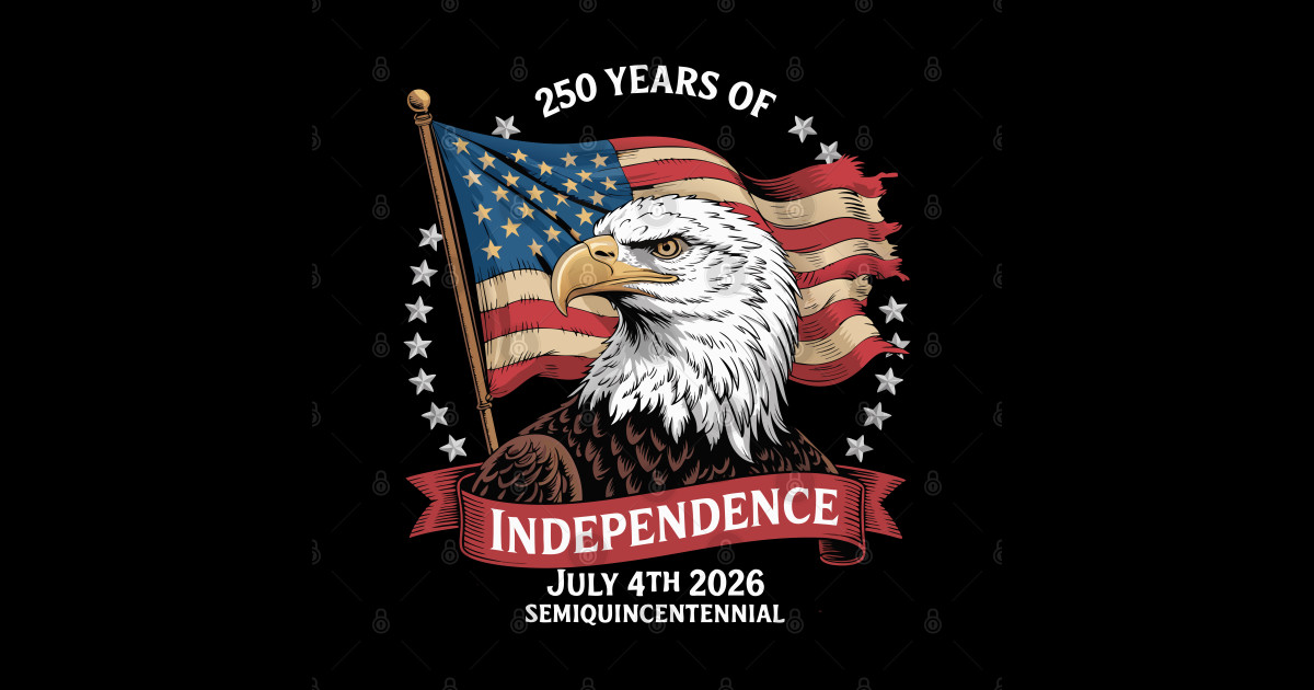 250 years of Independence July 4th 2026 - 250 Years America - Posters ...