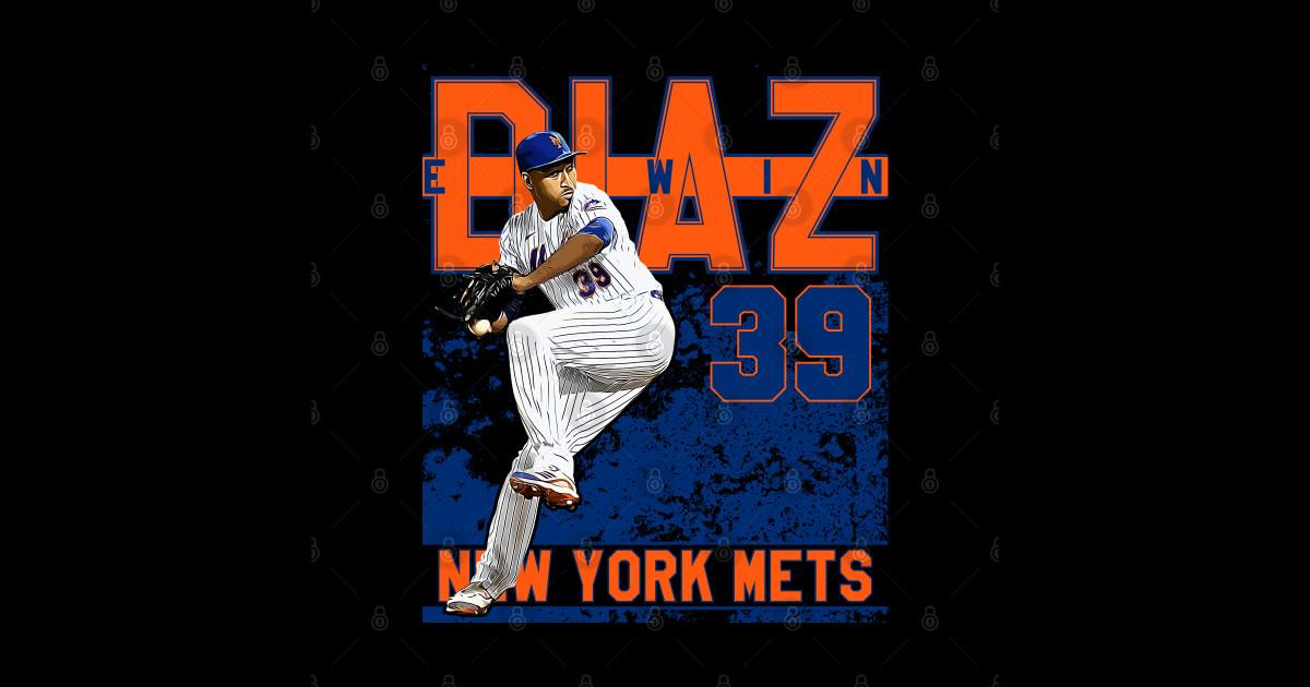 Edwin diaz || new york mets - Baseball Player - Sticker | TeePublic