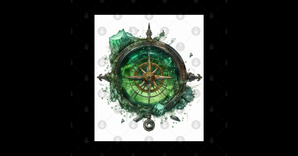 Misty Compass - Misty Compass - Sticker | TeePublic