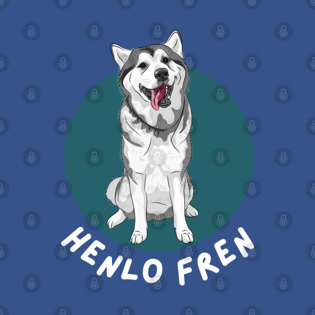 Henlo Fren, I Doggo! - Internet Memes - T-Shirt sold by George Joseph ...